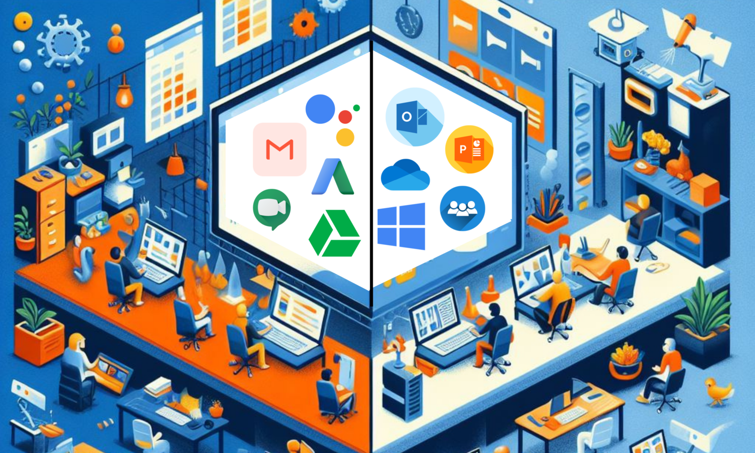 Choosing the Best Office Suite: Google Workspace vs. Microsoft 365